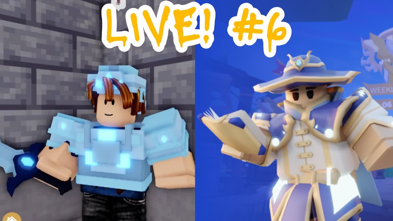 Playing ROBLOX BEDWARS LIVE! - YouTube