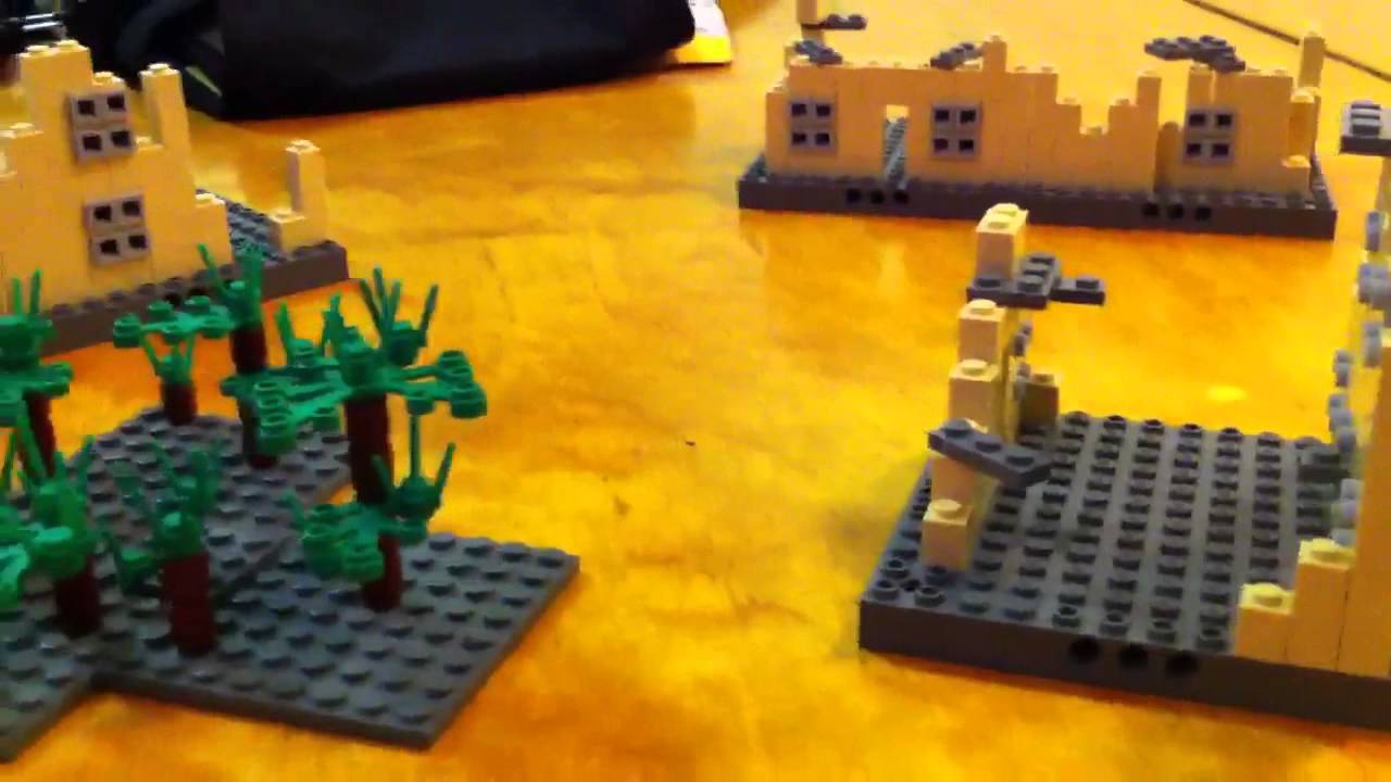 Some terrain for Mobile Frame Zero - YouTube