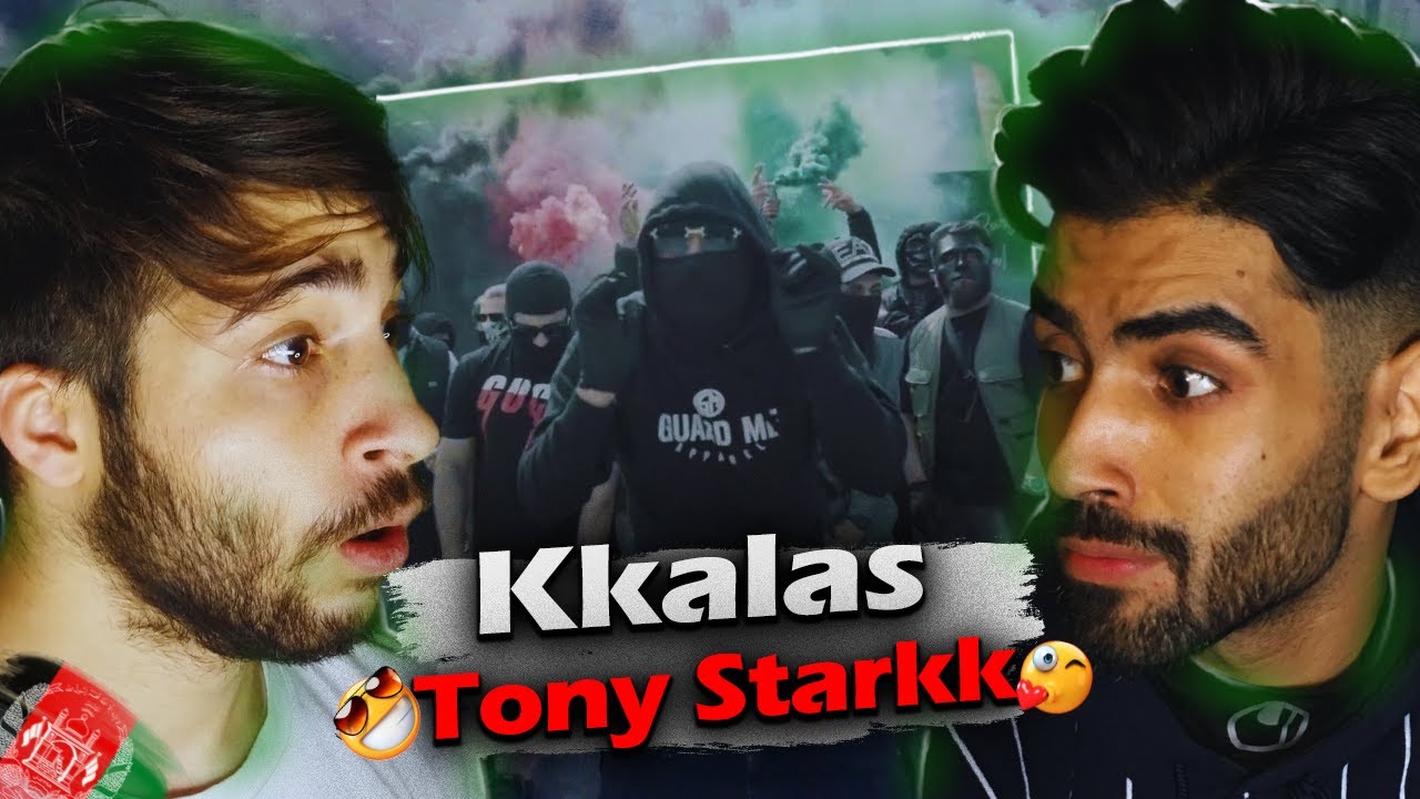 ری اکشن به رپر انگیلسی افغان😮 Kkalas - Tony Starkk (رپ دری RAP DARI ...