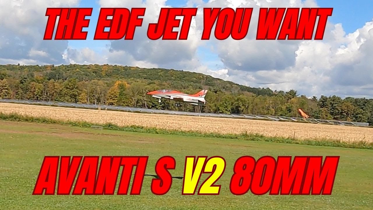 GREAT FIRST EDF JET FREEWING AVANTI S V2 80MM WHAT A GREAT JET - YouTube