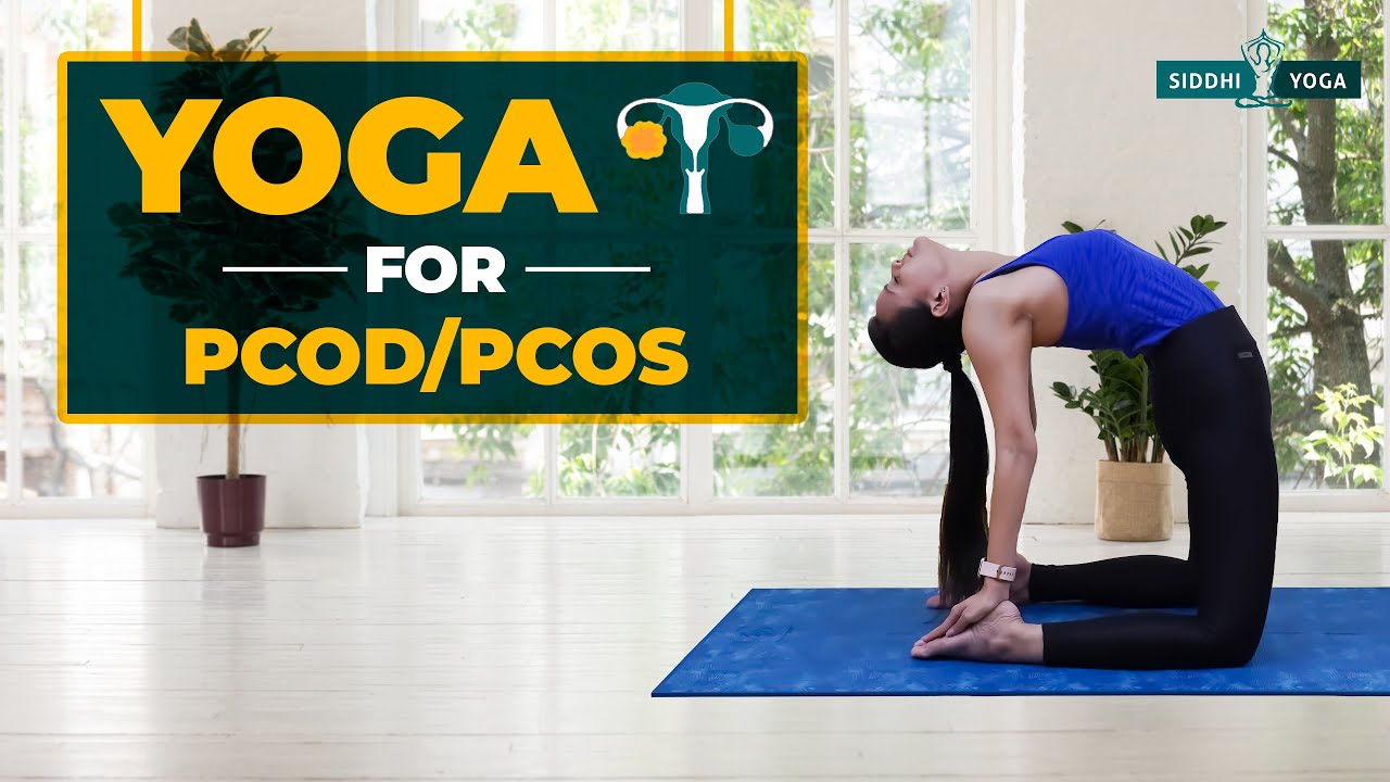 Yoga for PCOD/PCOS (Polycystic Ovarian Disease) | Natural way to treat ...