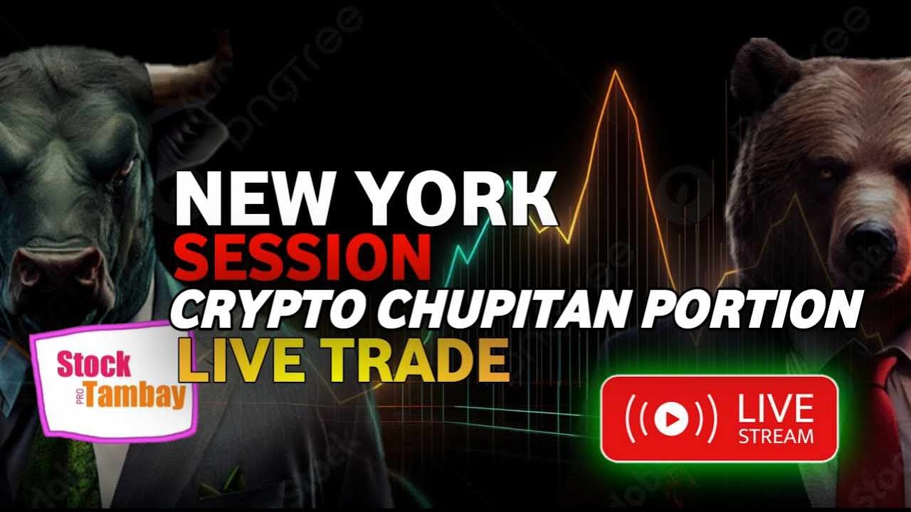 NEW YORK SESSION | CHUPITAN PORTION LIVE TRADE | TAGALOG TRADING NO CUT ...