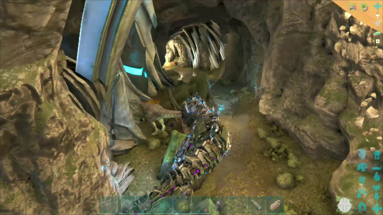 【ARK: Extinction】Forest Cave - Artifact of Growth - YouTube