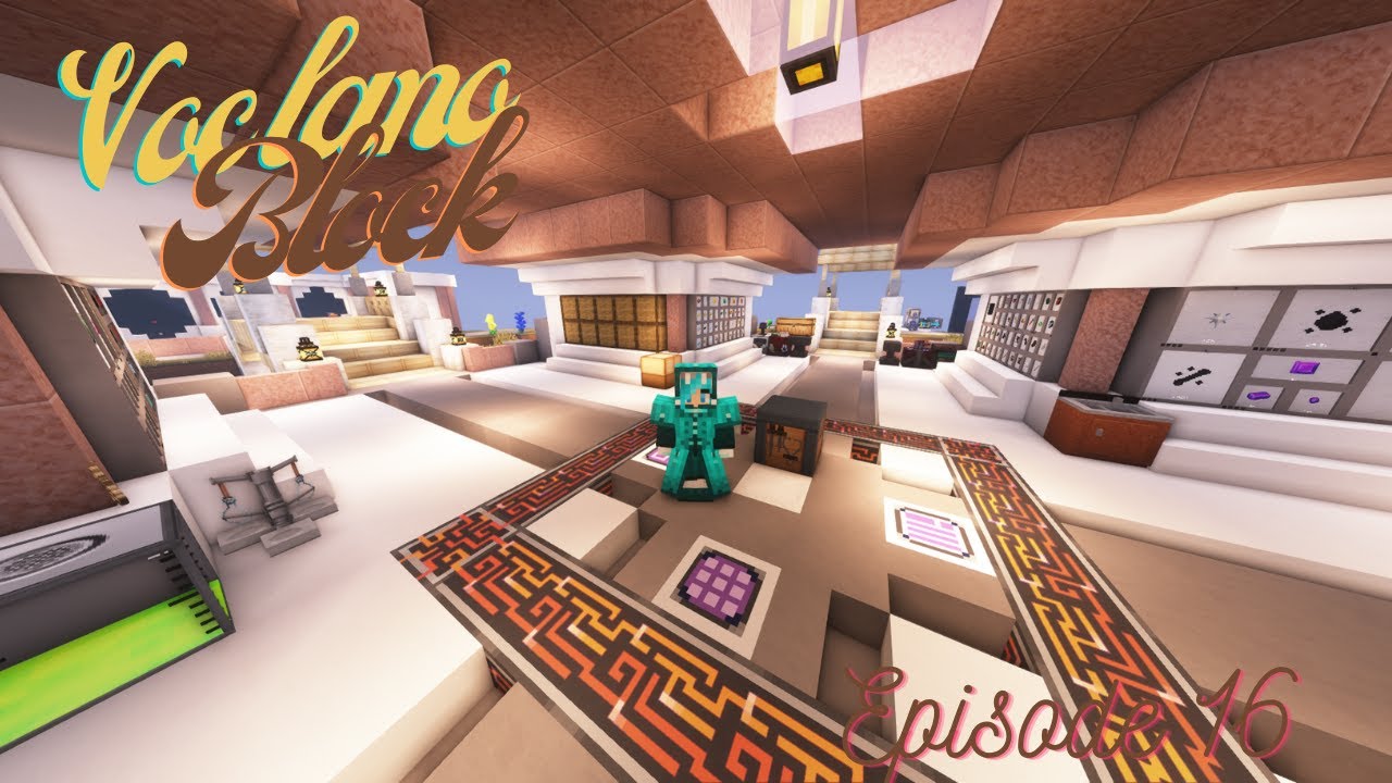 [Minecraft] | 16 | ATM Volcano Block On améliore notre système AE2 ...