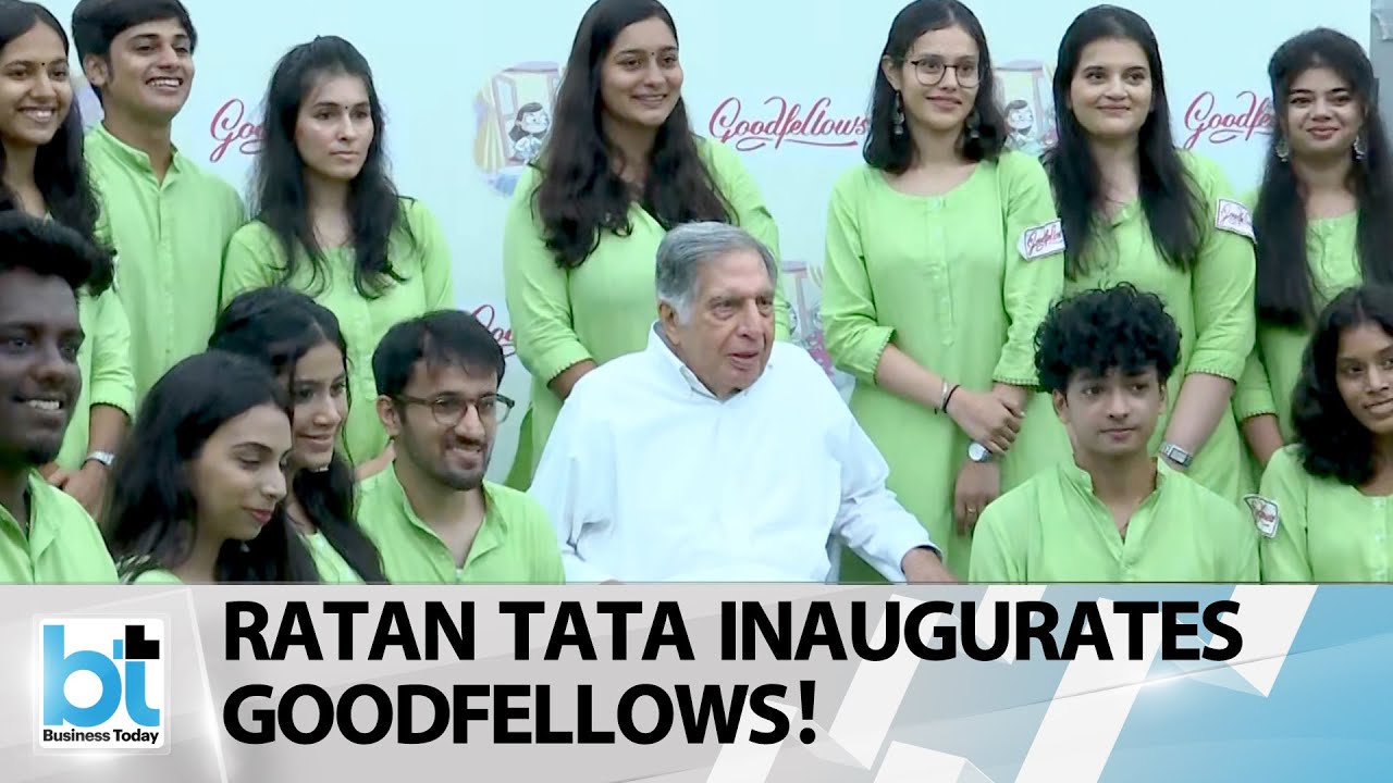 Ratan Tata Talks About Loneliness At The Goodfellows Launch - YouTube