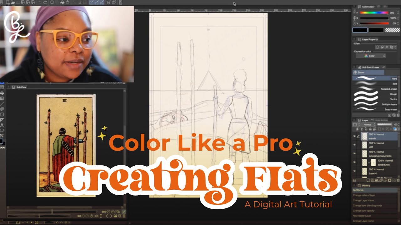 The Secret to Flawless Digital Art: Master the Art of Laying Flats ...