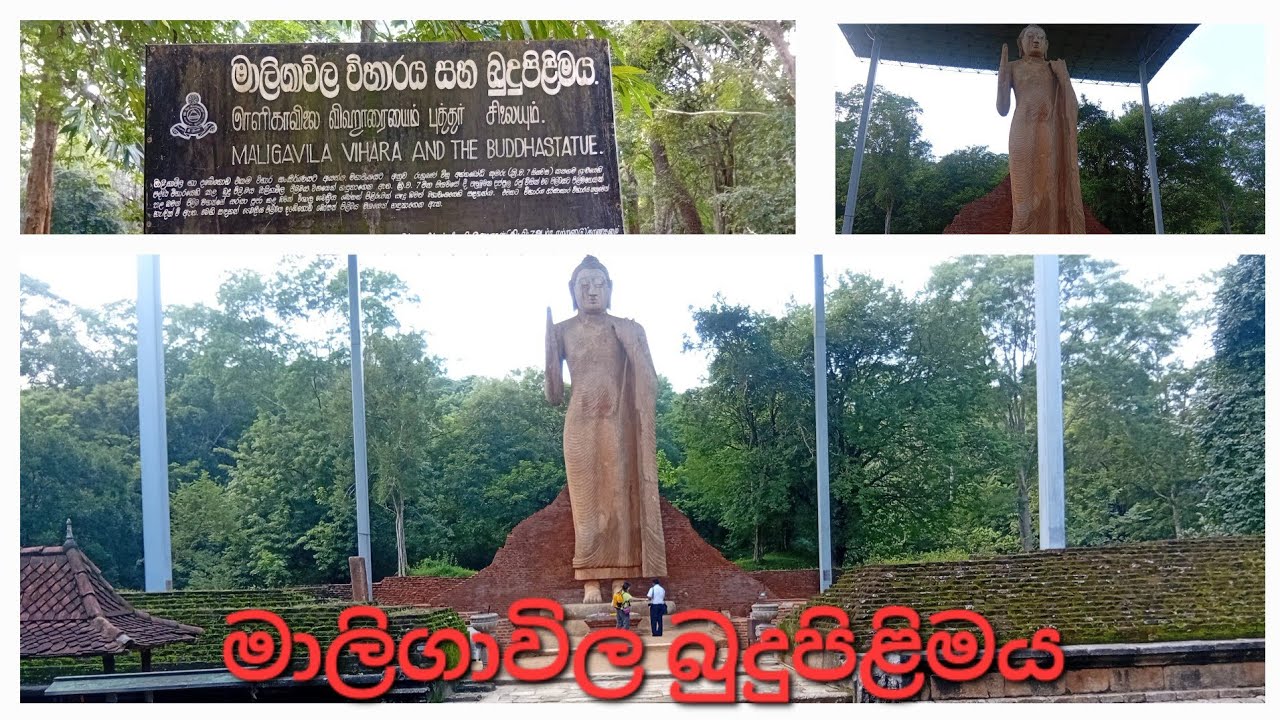 මාලිගාවිල බුදුපිළිමය - YouTube