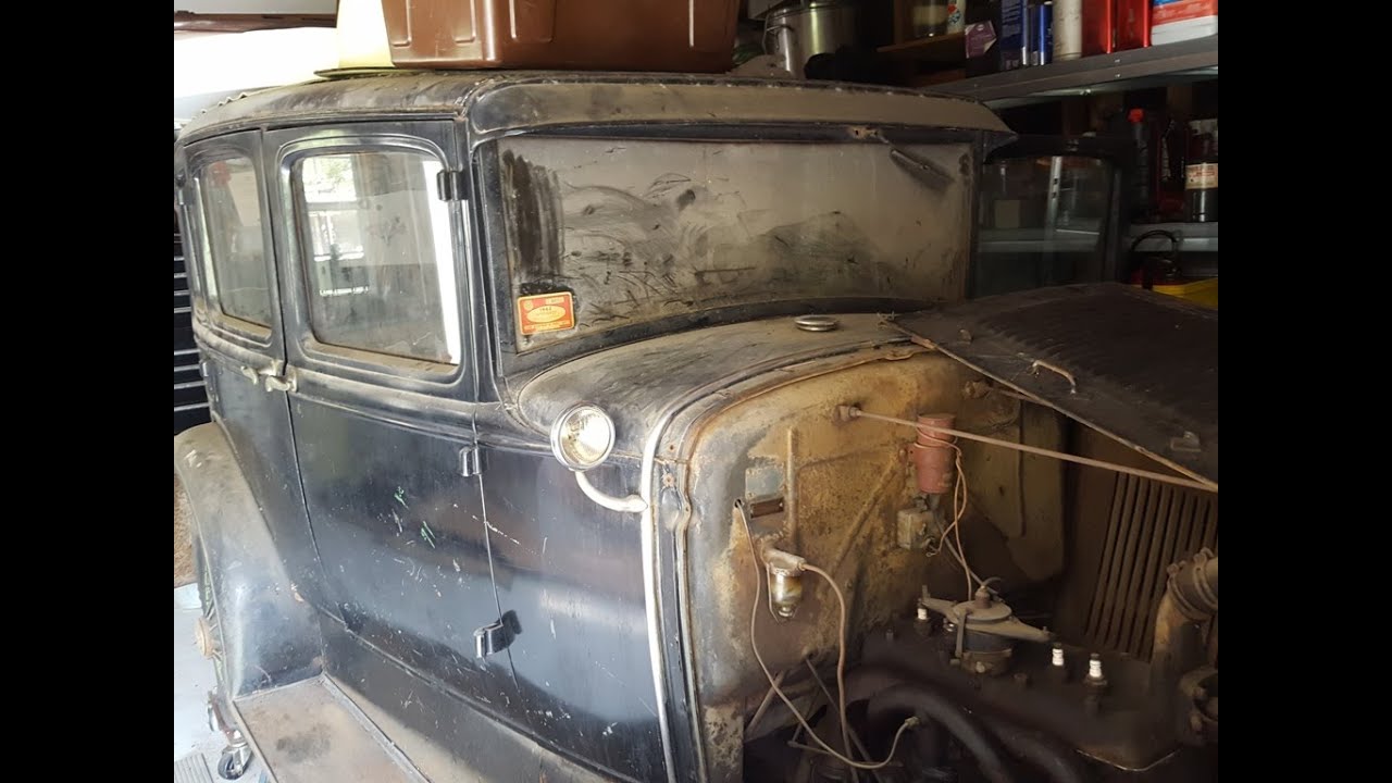 Model A running 1st start in 60 years! - YouTube