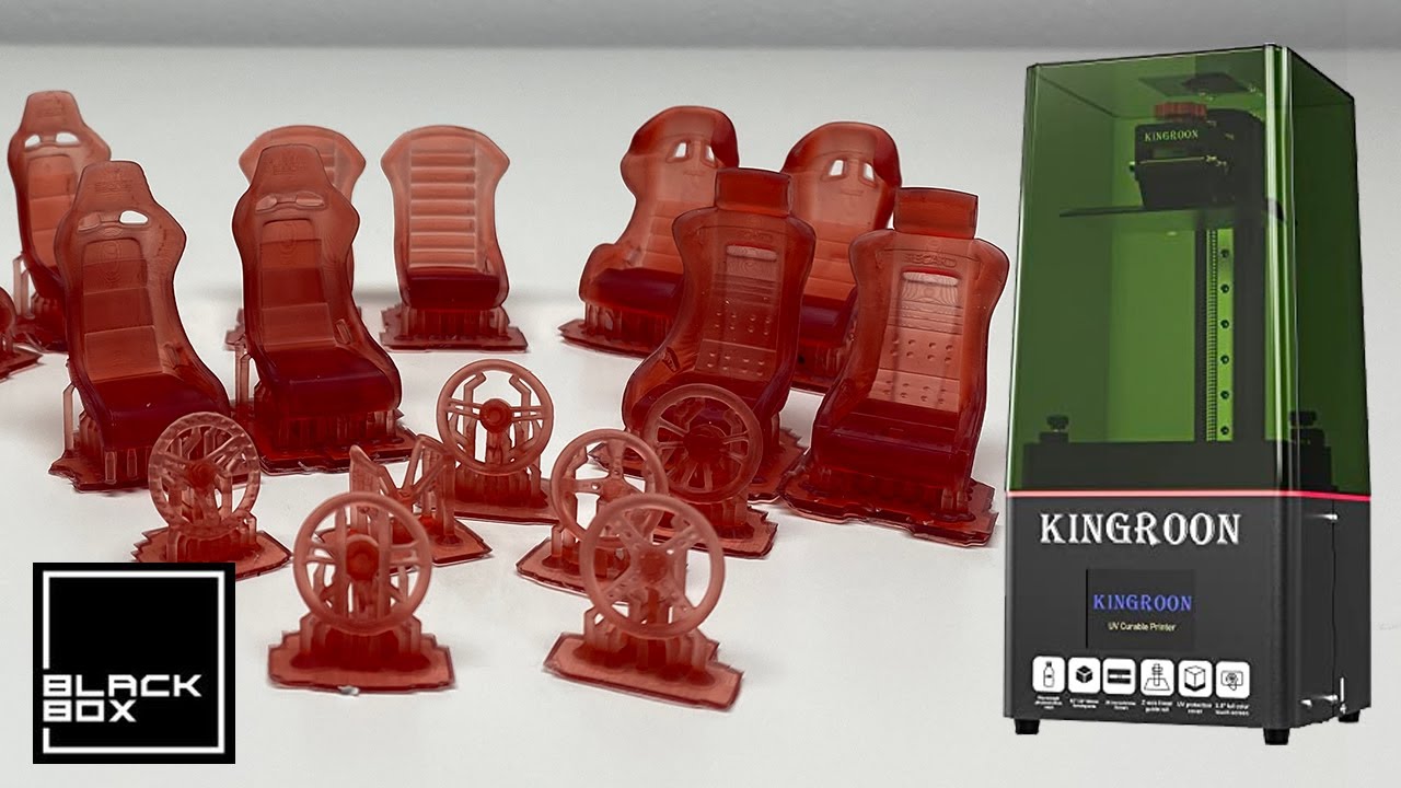 3D Printing Custom Interior Parts for Scale Models with a Kingroon KP6 ...