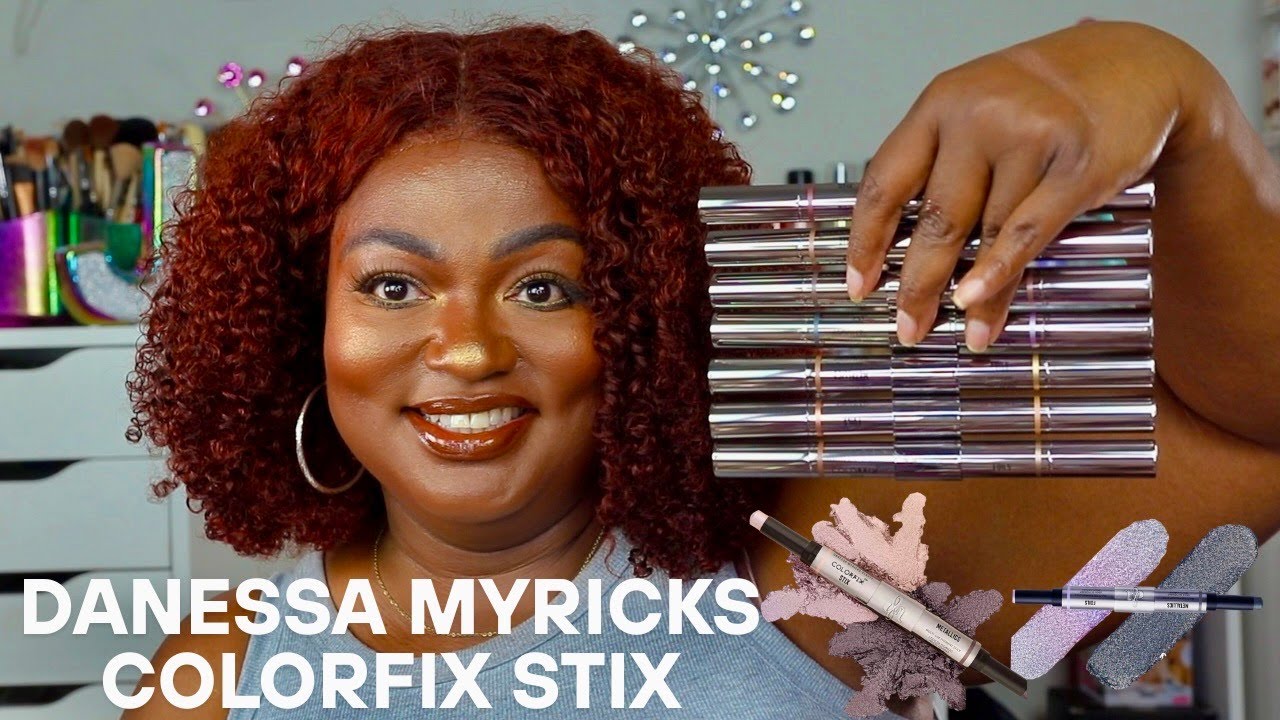 Danessa Myricks NEW Colorfix Stix Review! 7 Shades Swatched + Demo on ...