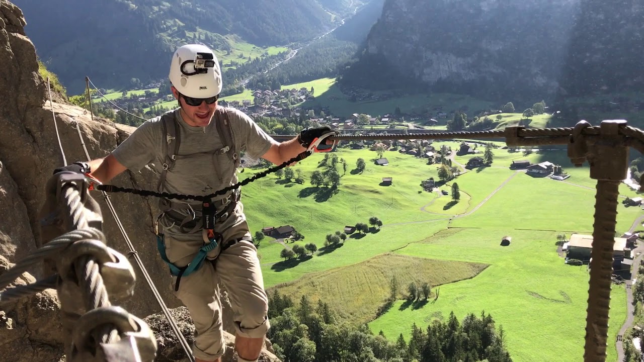 Kandersteg Klettersteig - YouTube