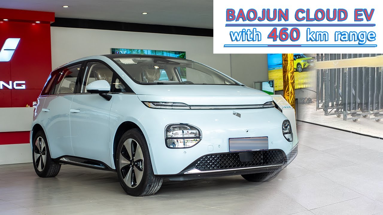 Wuling Baojun Cloud 460km Pure Electric - YouTube