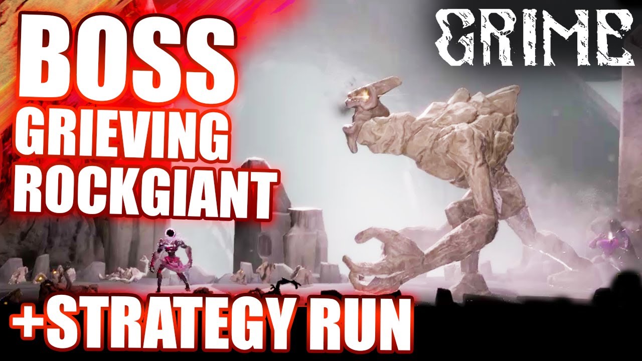 GRIME: GRIEVING ROCKGIANT BOSS FIGHT + STRATEGY - YouTube