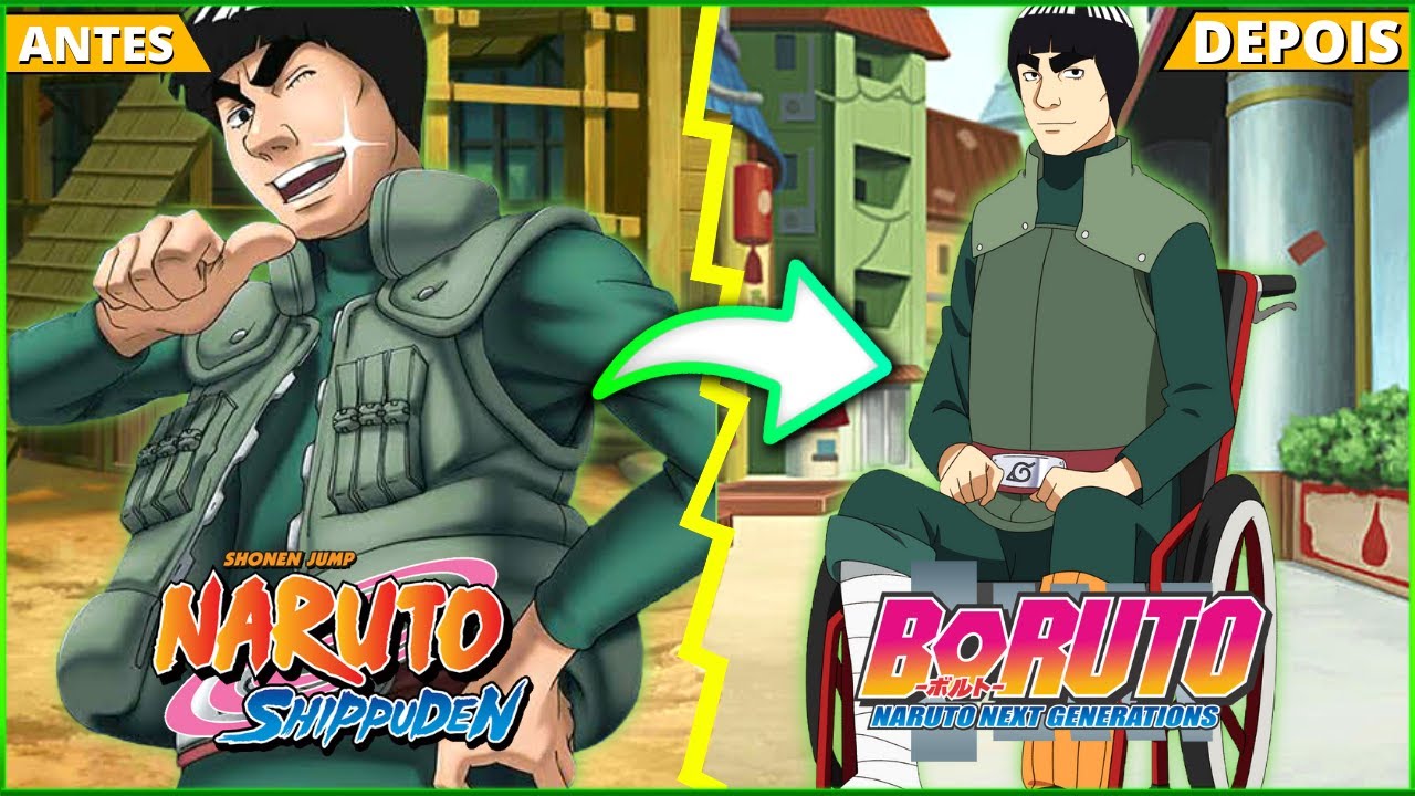 SAIBA O QUE ACONTECEU COM MIGHT GUY EM BORUTO - GUIA COMPLETO - YouTube