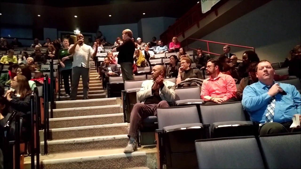 President Gloria Gibson University Address - Audience Questions 10/22 ...