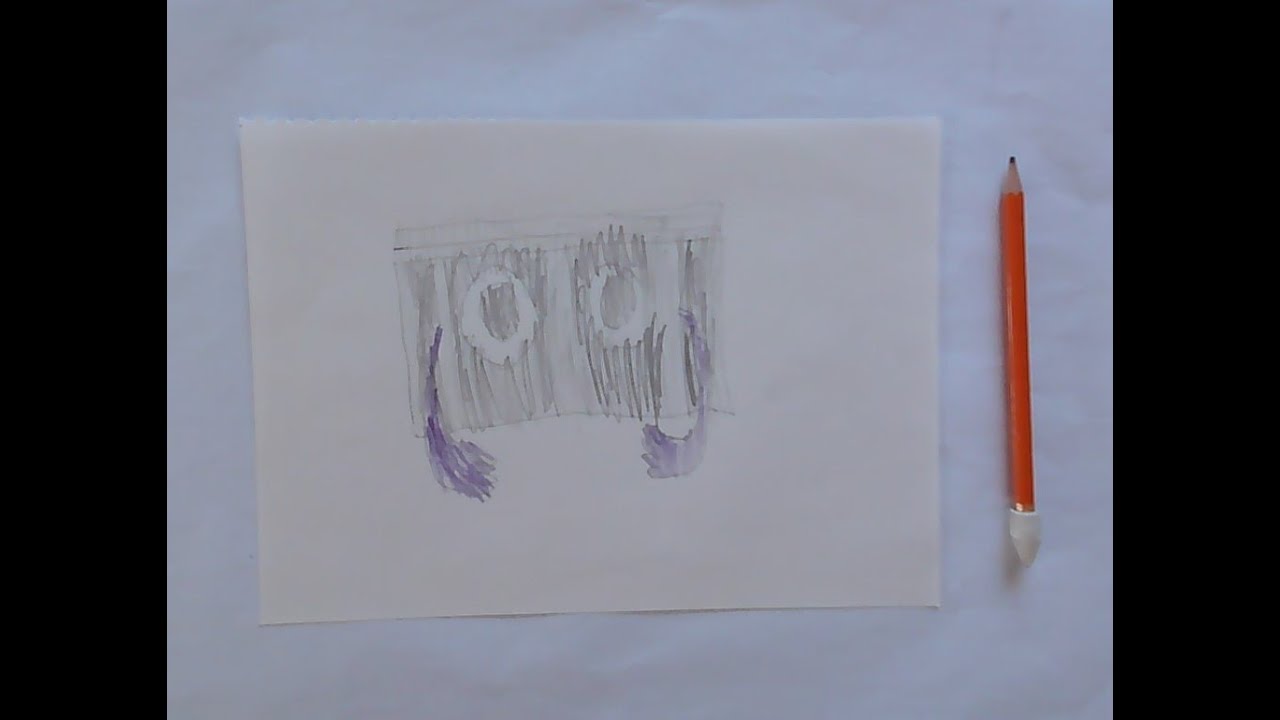 How to Draw Purple / Rainbow Friends - YouTube