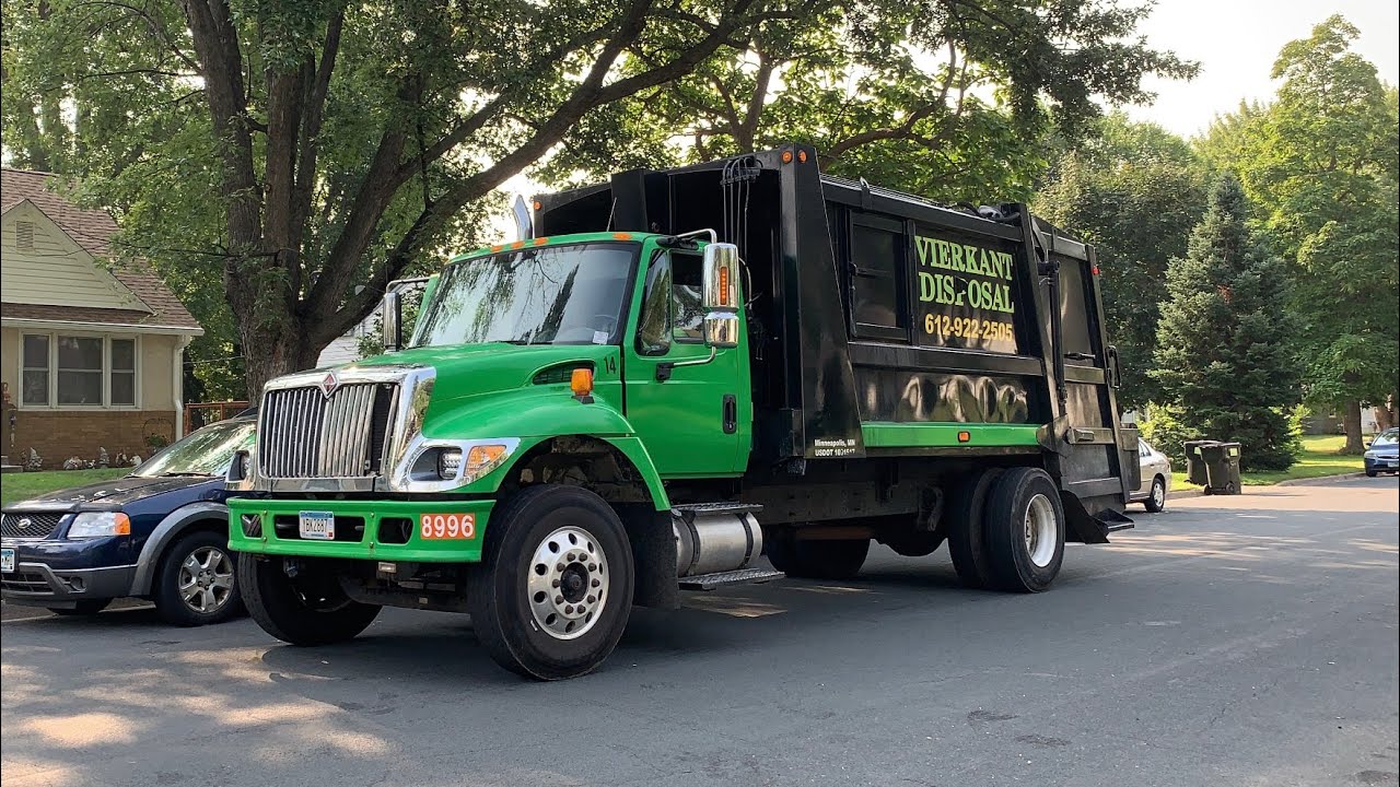 EZ Pack Apollo Rear Loader - YouTube