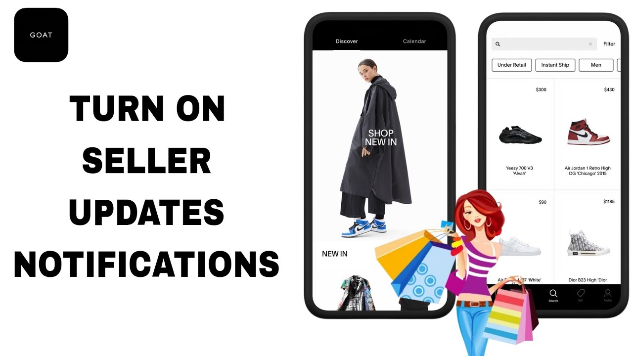 How To Turn On Seller Updates Notifications On GOAT App - YouTube