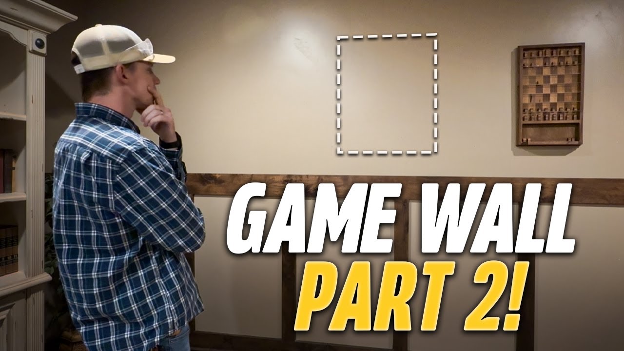 What’s Next on the Game Wall? Ping Pong Organizer Build - YouTube