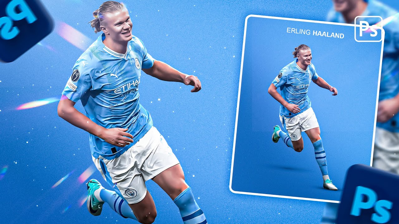 FREE PSD | Creative Football Poster Design tutorial in Photoshop ...