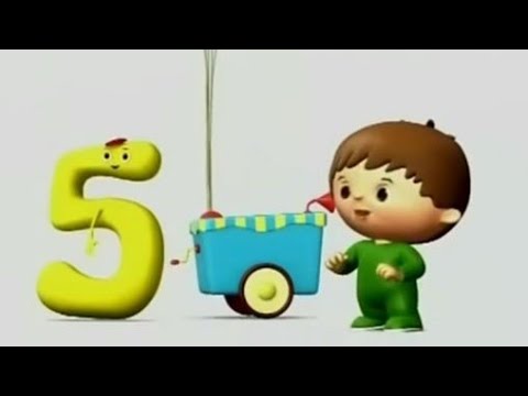 Charlie & The Numbers | Charlie meets Number 5 | - YouTube