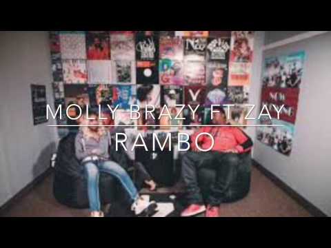 Molly Brazy Ft Zay - Rambo (Lyrics)