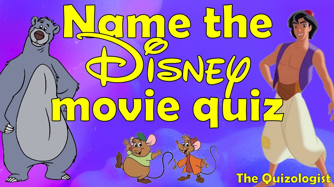 Disney movie quiz - YouTube