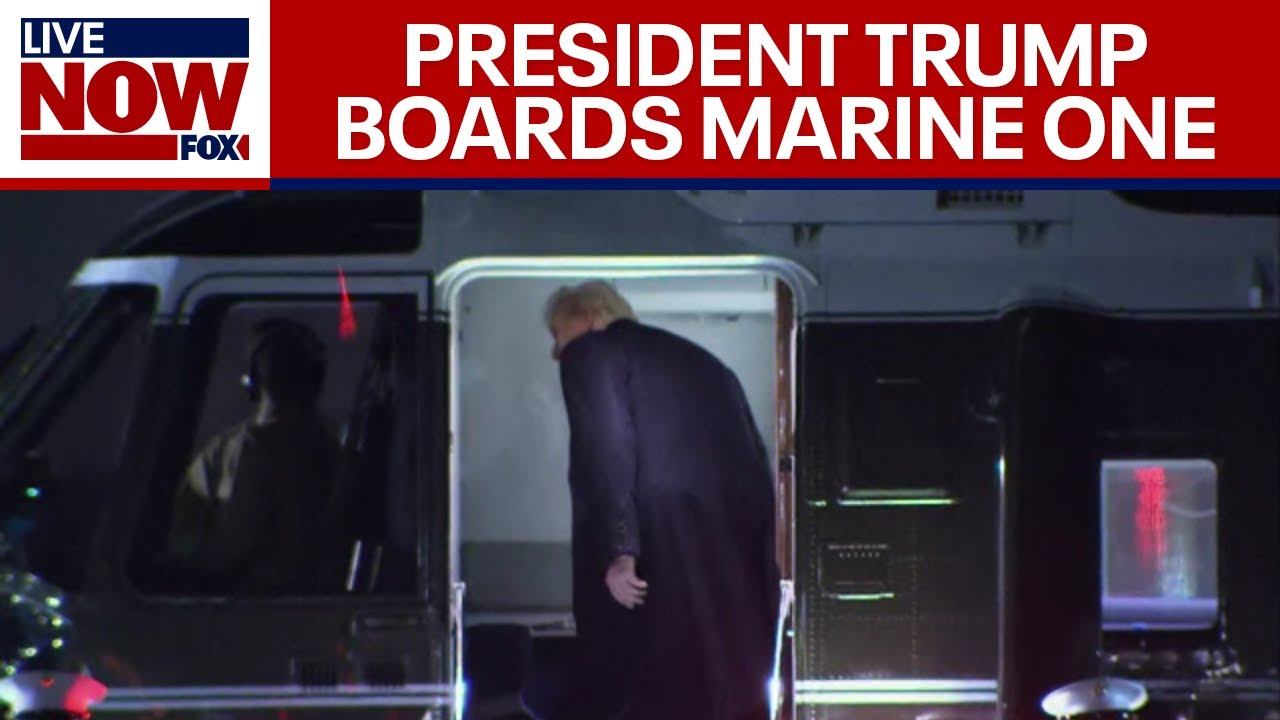 Trump Marine One: Watch President Trump board America's Most Famous ...