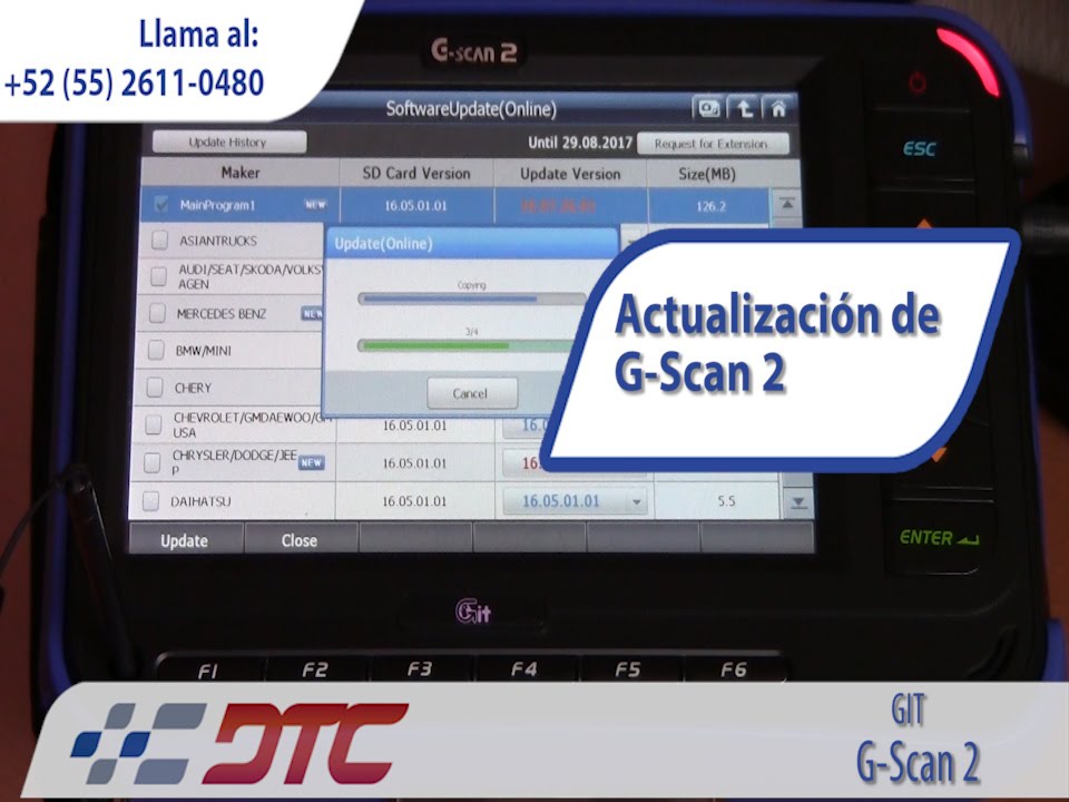 ACTUALIZACIÓN GScan-2 - YouTube
