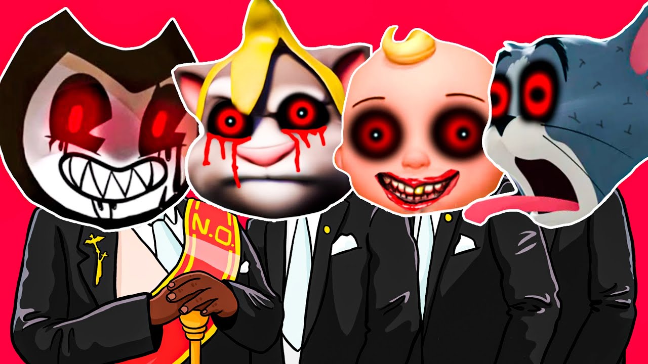 Bendy.EXE & Talking Tom.EXE & Cocomelon.EXE & Tom and Jerry.EXE - Meme ...