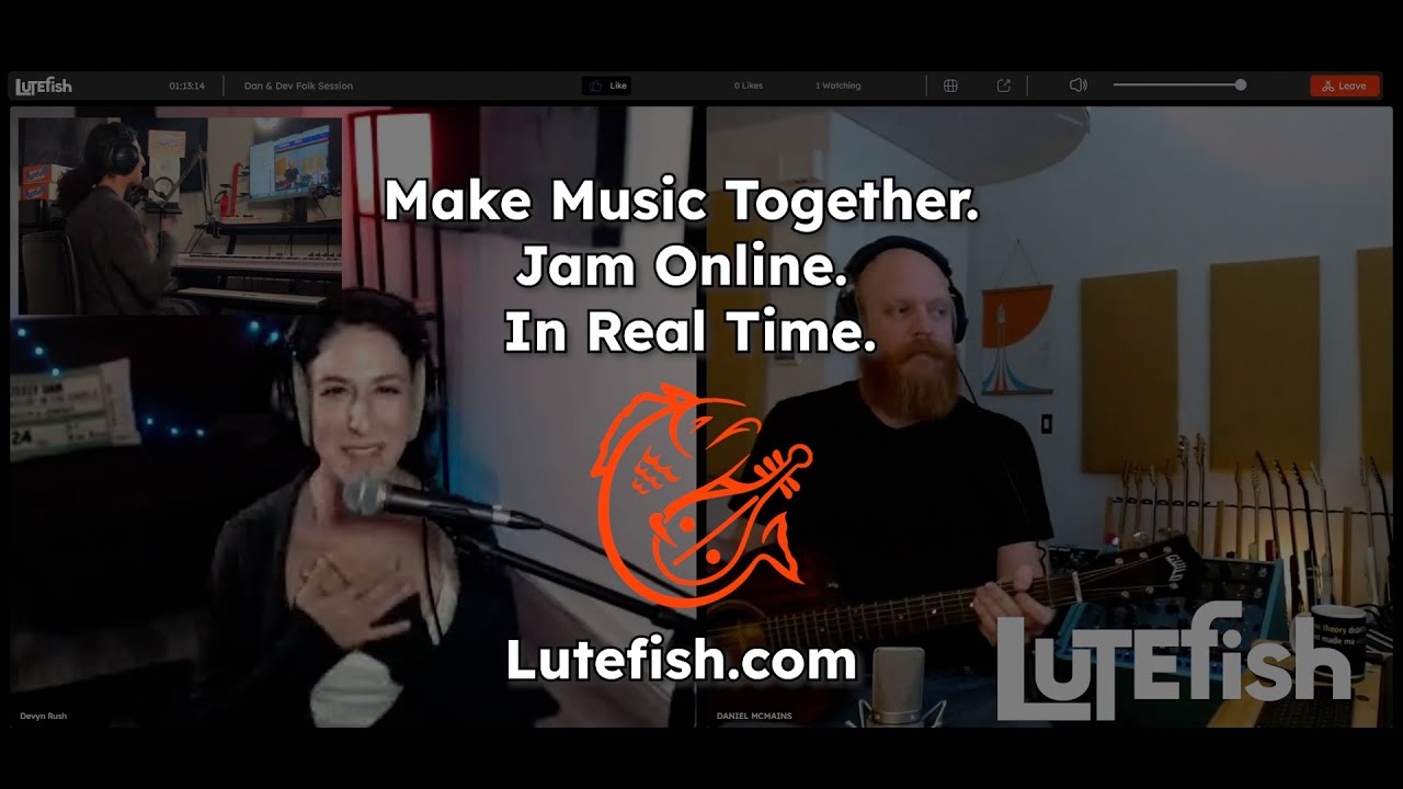 Devyn Rush and Daniel McMains Rehearse You've Got a Friend" From Their Homes with Lutefish ...