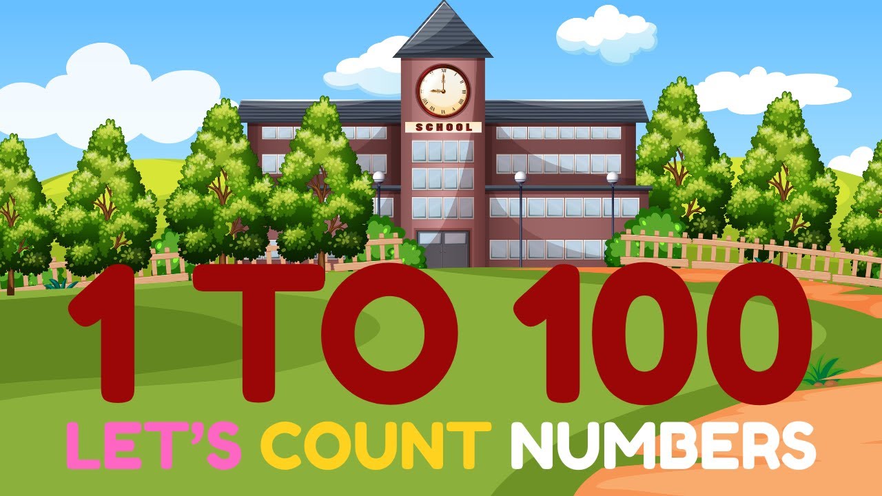 Learn Numbers 1 to 100 for Kids | Fun Counting Song - YouTube
