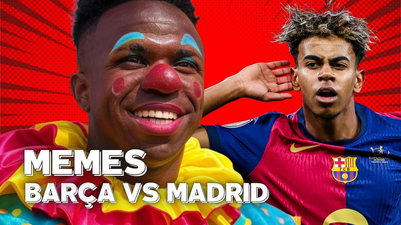 Los mejores MEMES del Barça vs Madrid - YouTube