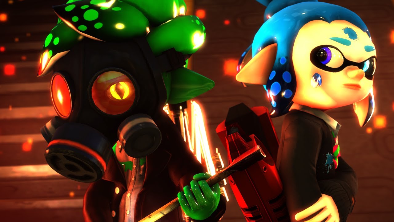 (splatoon sfm)school of horrors short 1 - YouTube