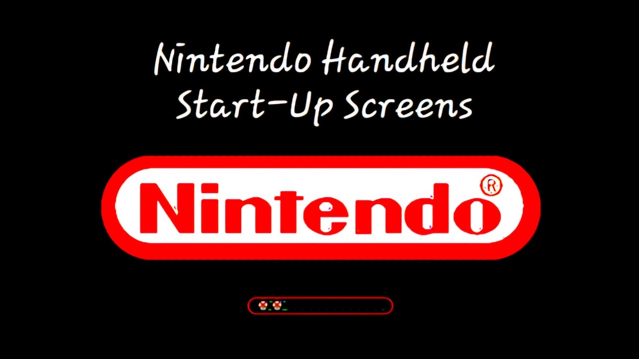 Nintendo Handheld Start-up Screens | What's Your Favourite? - YouTube