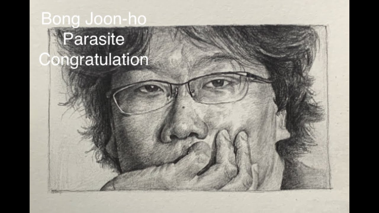 Bong Joon-ho ASMR Drawing (봉준호 감독 드로잉) - YouTube