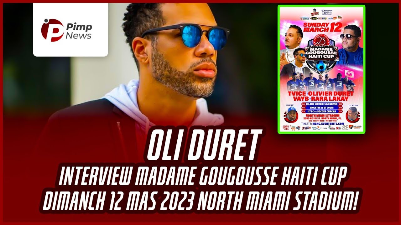 Oli Duret interview Madame Gougousse Haiti Cup Dimanch 12 Mas 2023 ...