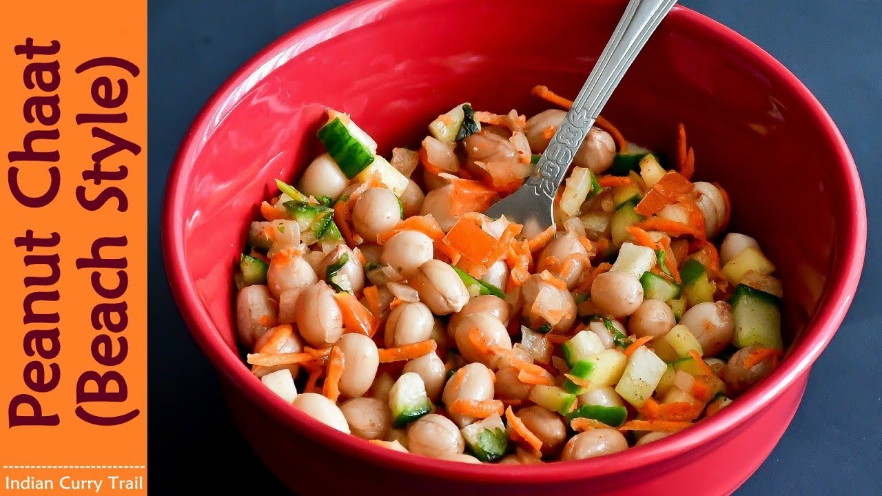 Beach Style Peanut Chaat | Boiled Peanut Chaat | Beach Verkadalai ...