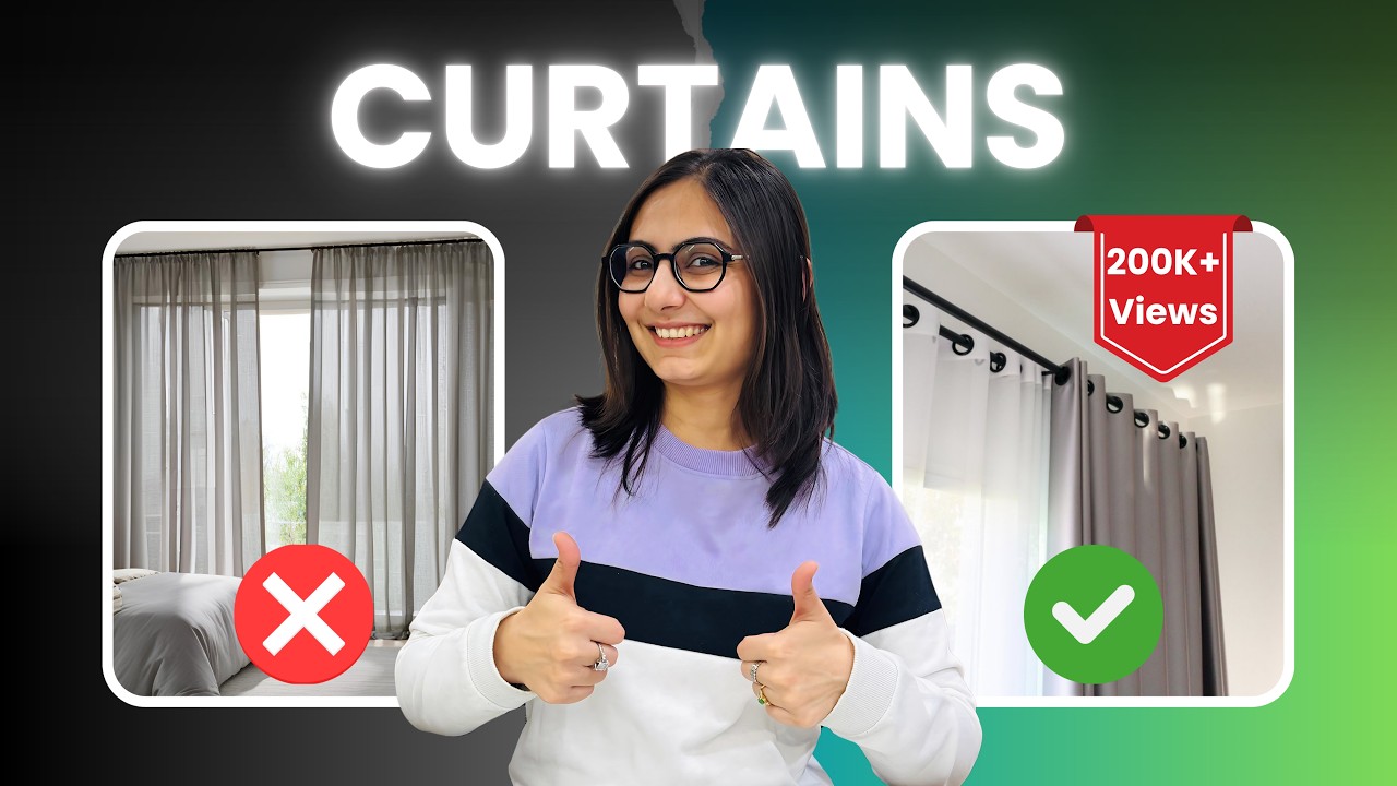 Curtain Design For Home Interiors | Curtain Types | Blackout & Sheer ...