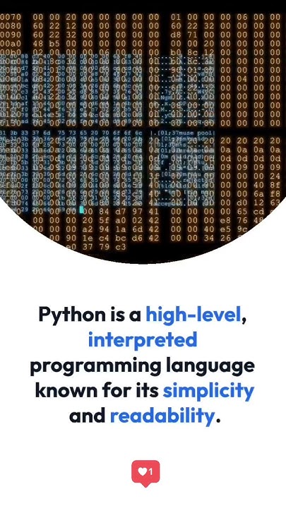 Introduction of Python Programming language | Python for Beginners #python #coding #introduction ...