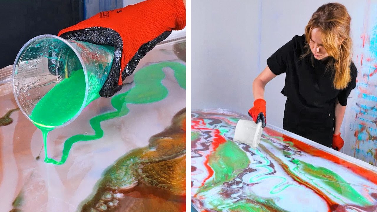 Epoxy Creations And Repair Hacks That You Can Repeat At Home || Cool ...