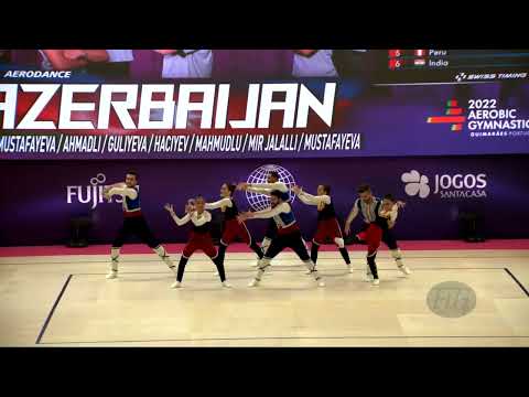 Azerbaijan (AZE) - 2022 Aerobic Worlds, Guimaraes (POR) - Aerobic Dance Qualifications
