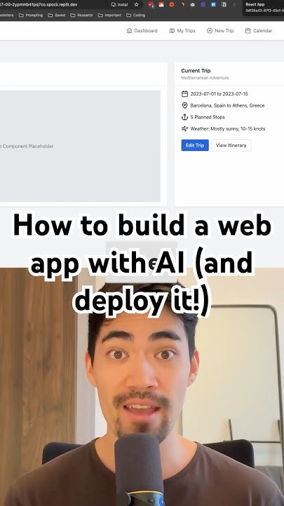 Easiest way to build an app with AI (and deploy it!) - YouTube