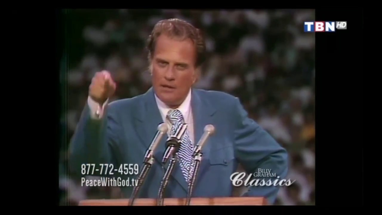 Billy Graham Dallas TX 1971 #3 - YouTube