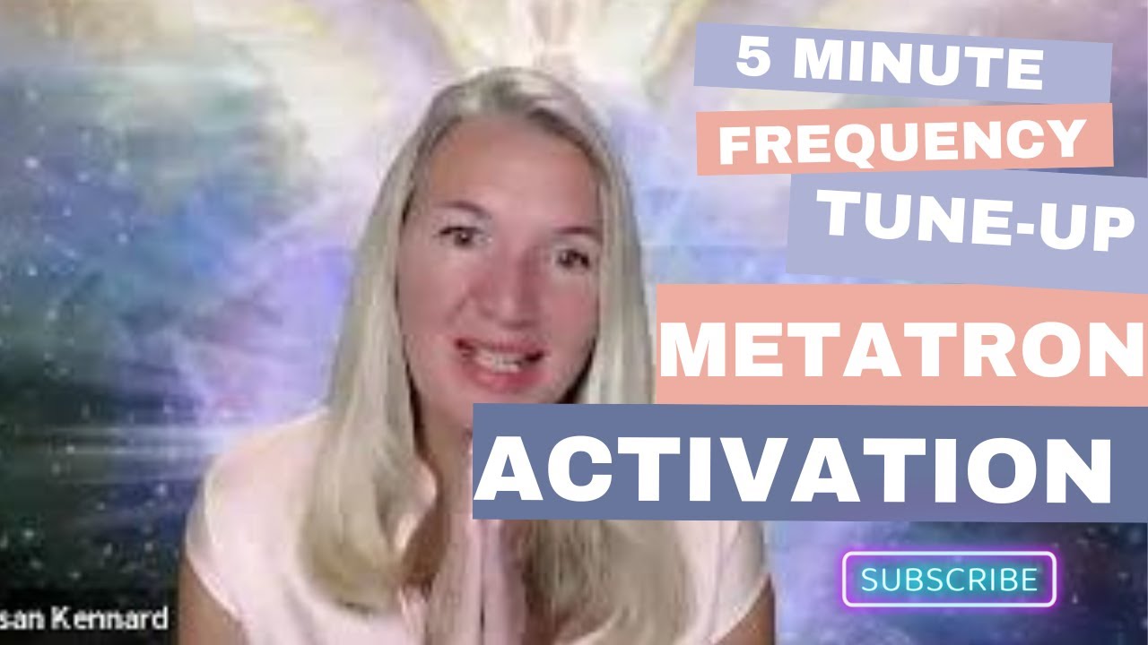 5 Minute Frequency Tune-Up with Metatron-Merkabah Activation of DNA ...