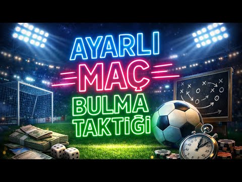 İddaa Ayarlı Maç Bulma Taktiği: Oranlara Aldanma!
