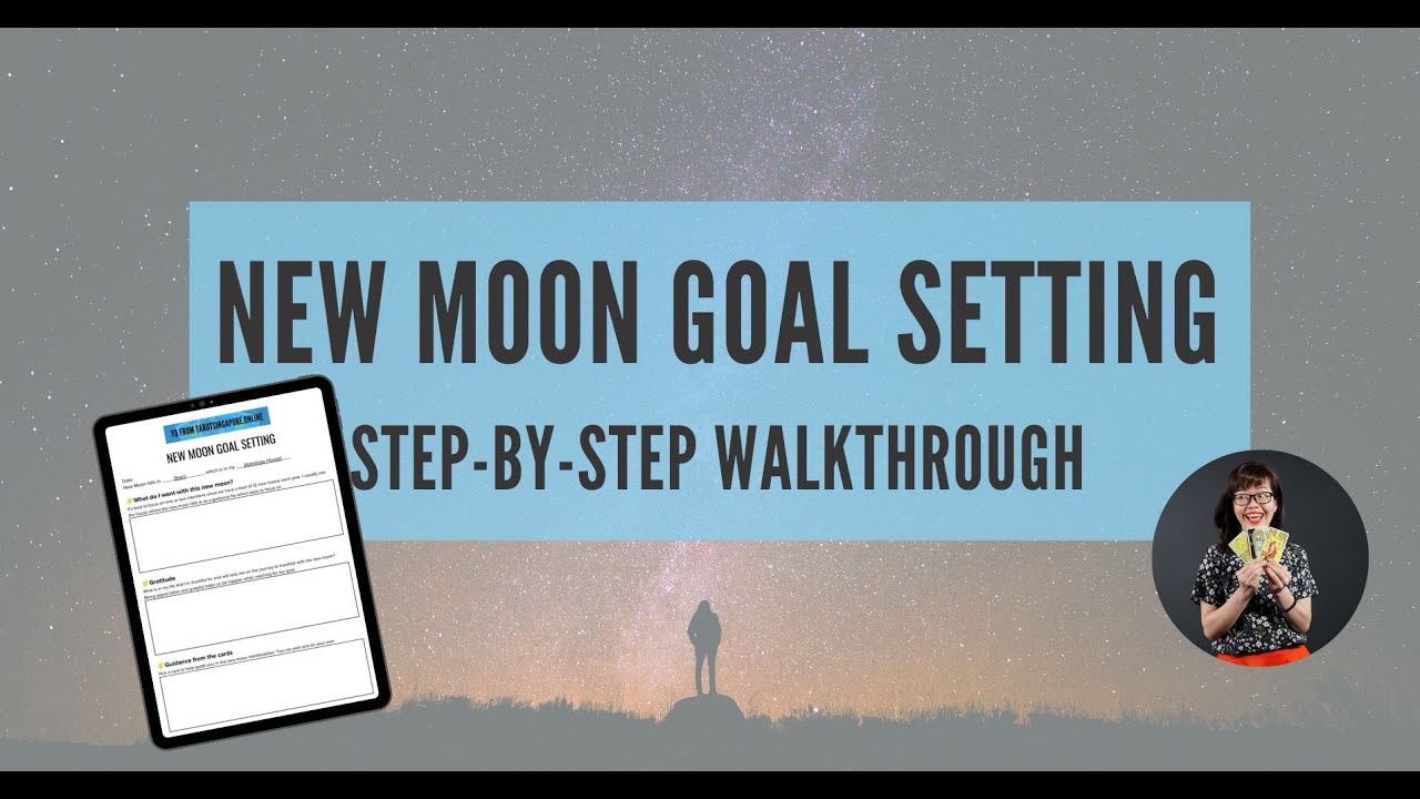How to Set New Moon Intentions [Walkthrough] - YouTube