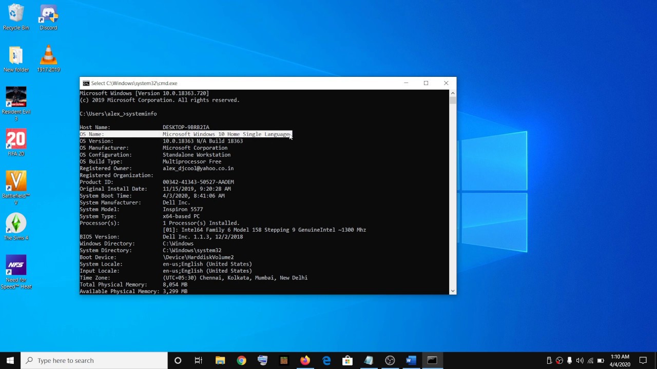 How to Know Original Installation Date and Time of Microsoft Windows on ...