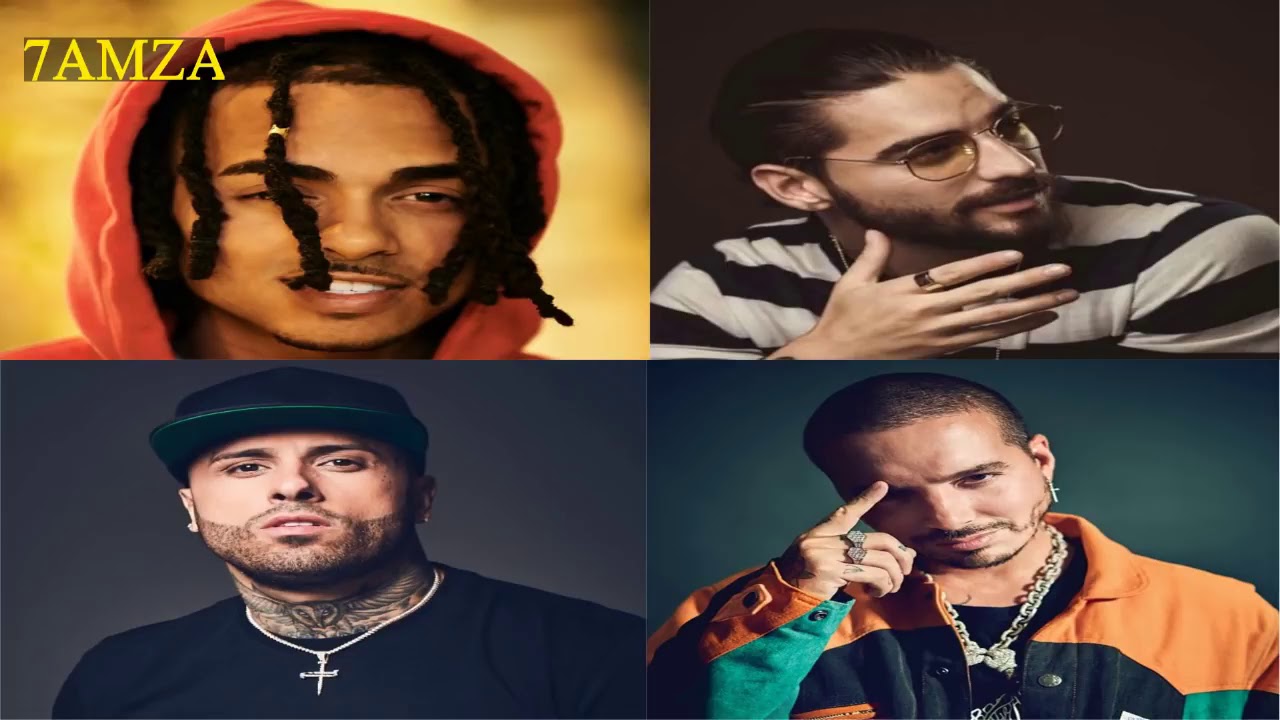 X Remix Nicky Jam x J Balvin x Ozuna x Maluma مترجمة عربي - YouTube