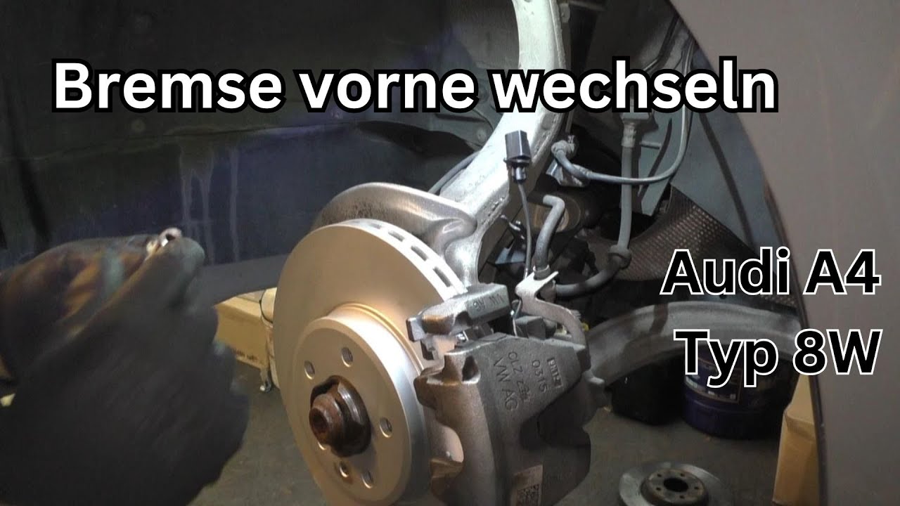 Audi A4 Bremsen Wechseln